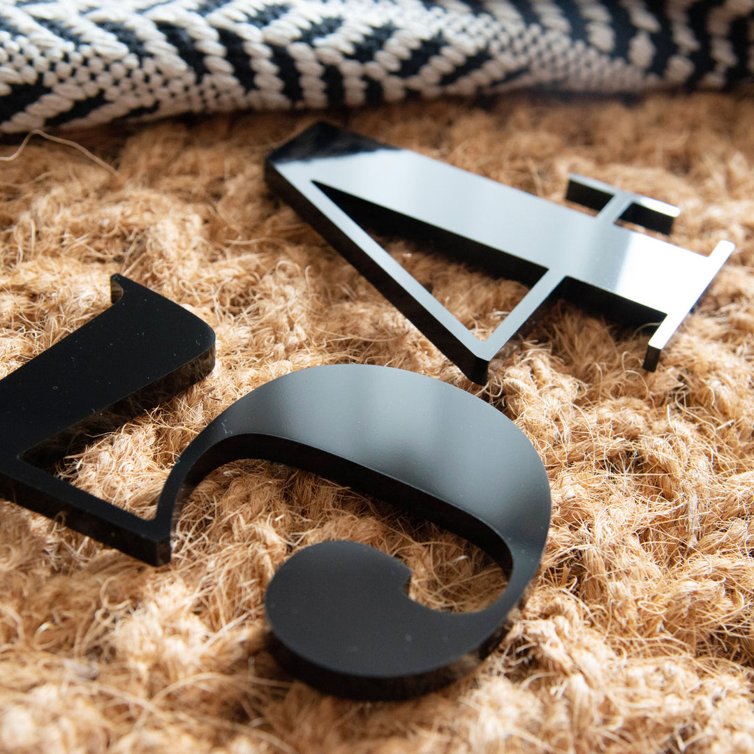 Dropcap Studio Custom House Numbers and Letters