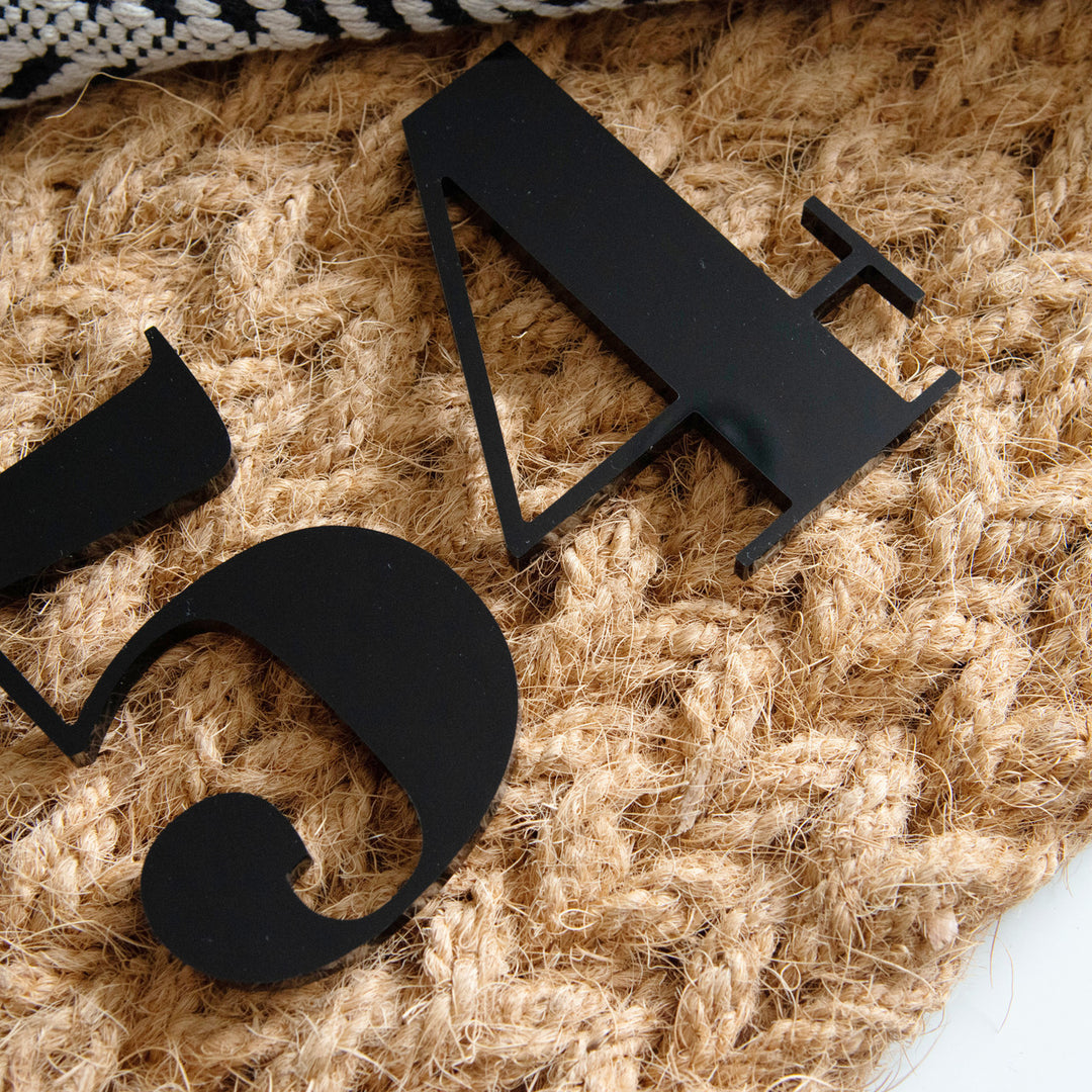 Dropcap Studio Custom House Numbers and Letters