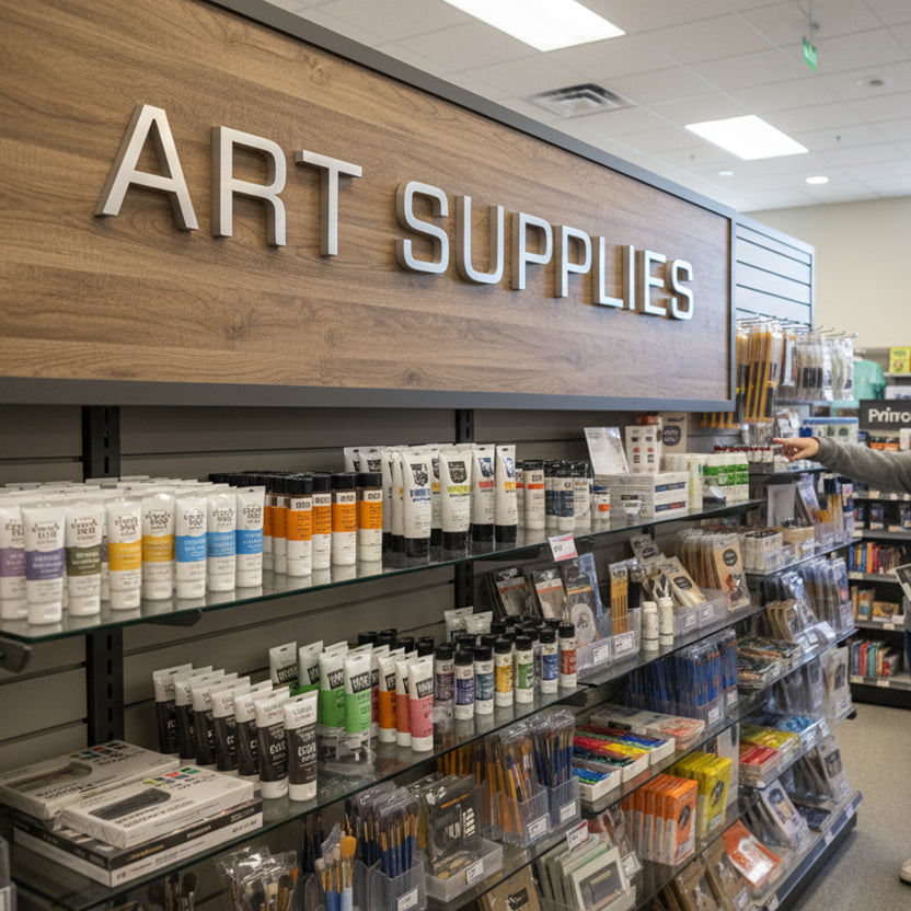 Vex Personalized Commercial Signage – Dropcap Studio